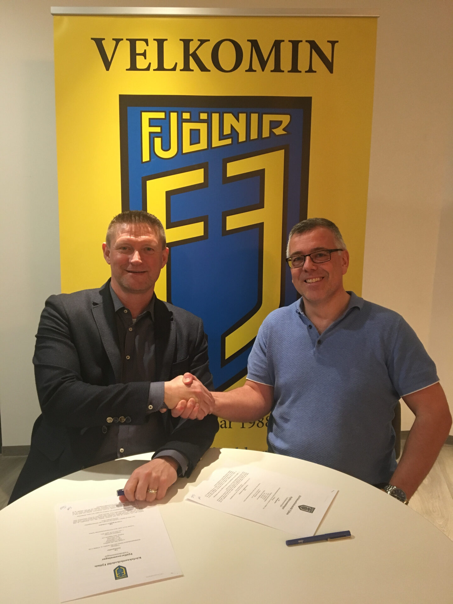 Falur Harðarson áfram með Fjölni - Ungmennafélagið Fjölnir - fjolnir.is