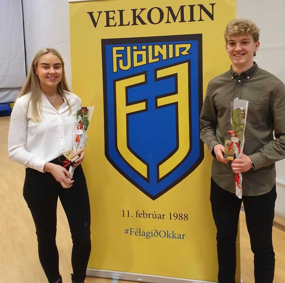 Minna og Daði íþróttafólk frjálsíþróttadeildarinnar 2019 ...